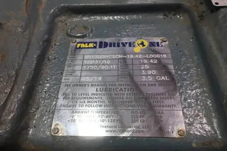 FALK ENCLOSED GEAR DRIVE